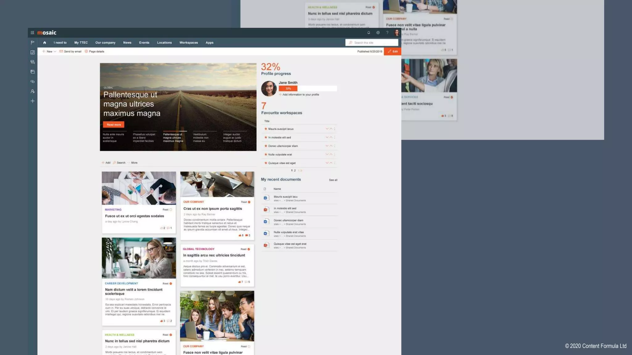 15 Intranet design examples | PPT