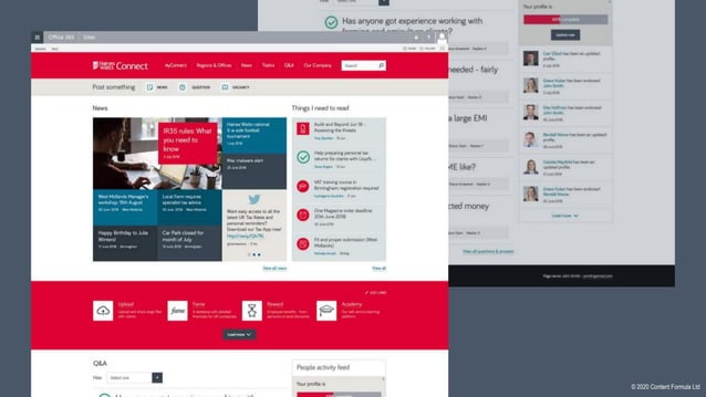 15 Intranet design examples | PPT