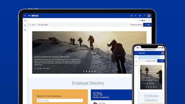 15 Intranet design examples | PPT