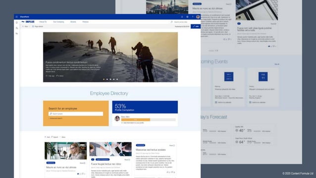 15 Intranet design examples | PPT
