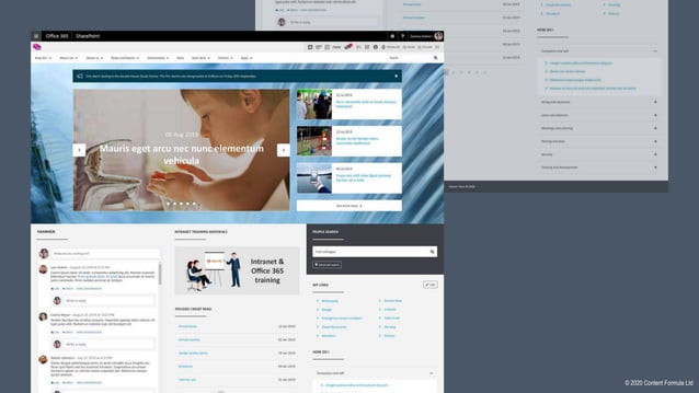 15 Intranet design examples | PPT