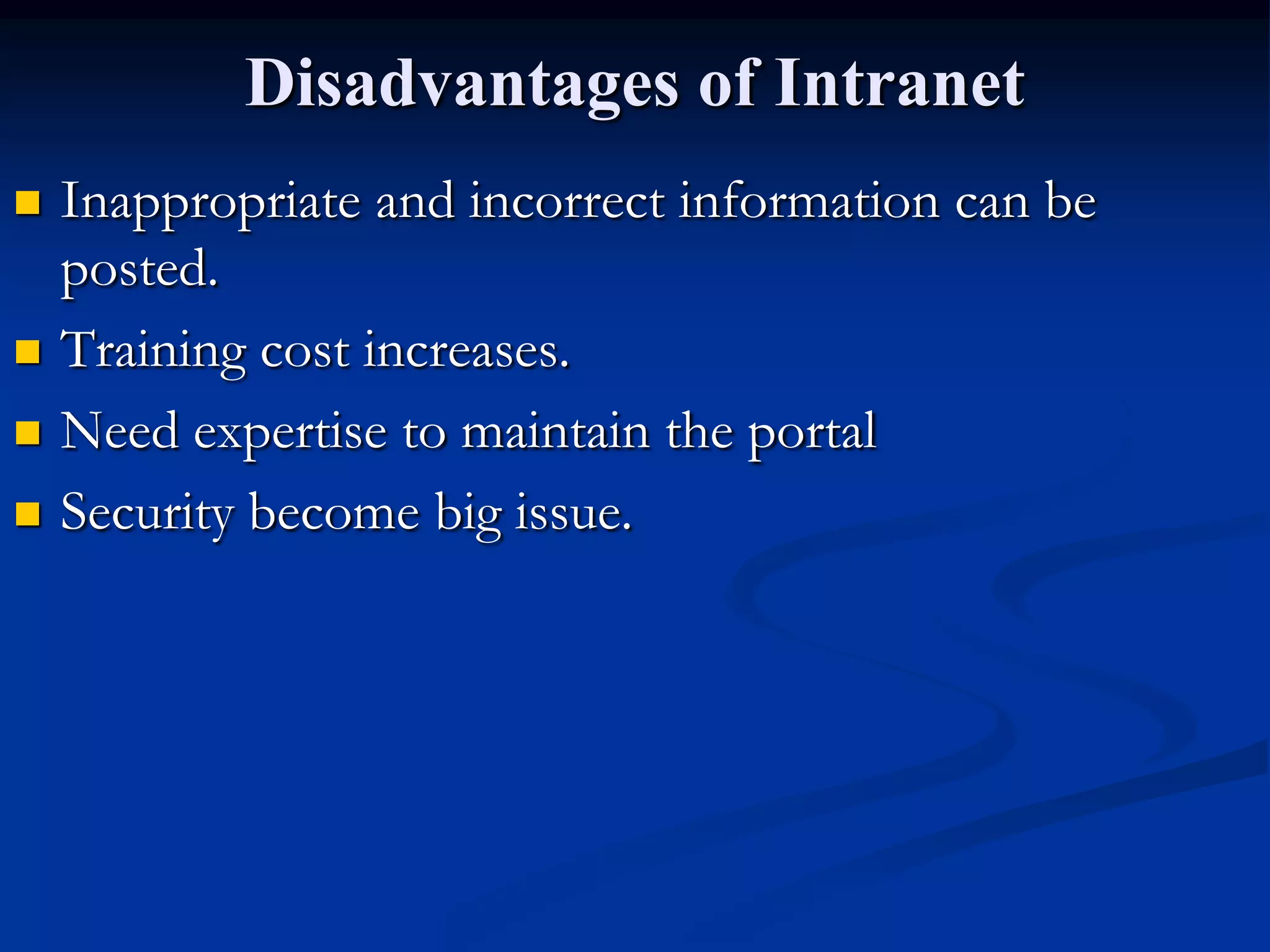 Intranet & Extranet | PPTX
