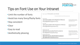 Best Practices: Intranet Homepage Design ppt | PPT