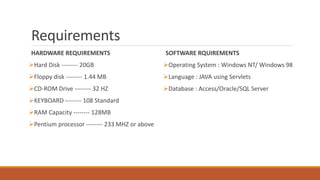 Intranet mailing system | PPTX
