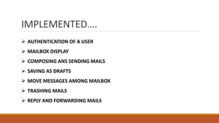 Intranet mailing system | PPTX