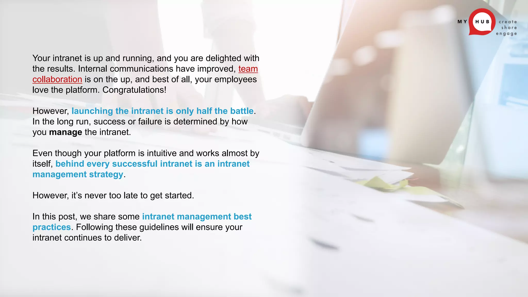 Intranet Management: Best Practices For Managing Your Intranet | PDF | Social Networking | Internet