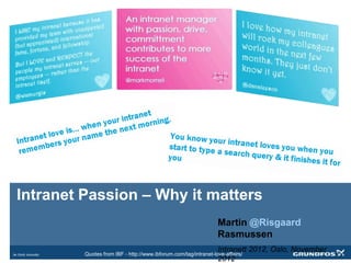 Intranet passion | PPTX