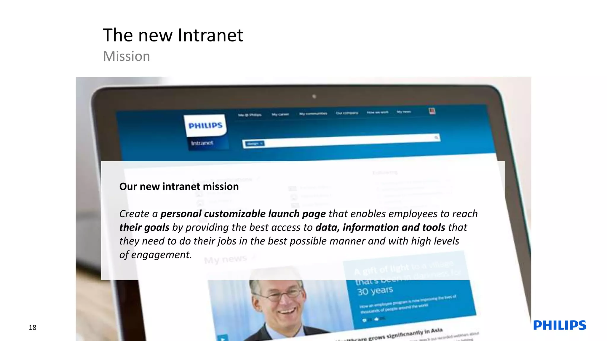 Philips Intranet - Information energy | PPTX