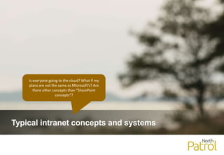 Intranet systems beyond SharePoint in Scandinavia | PPT