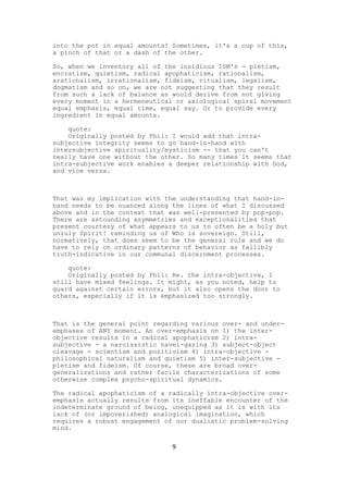 Intraobjective approaches in more depth | PDF