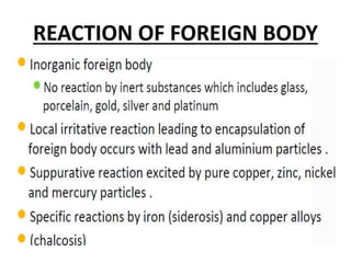 Intraocular foreign bodies | PPTX