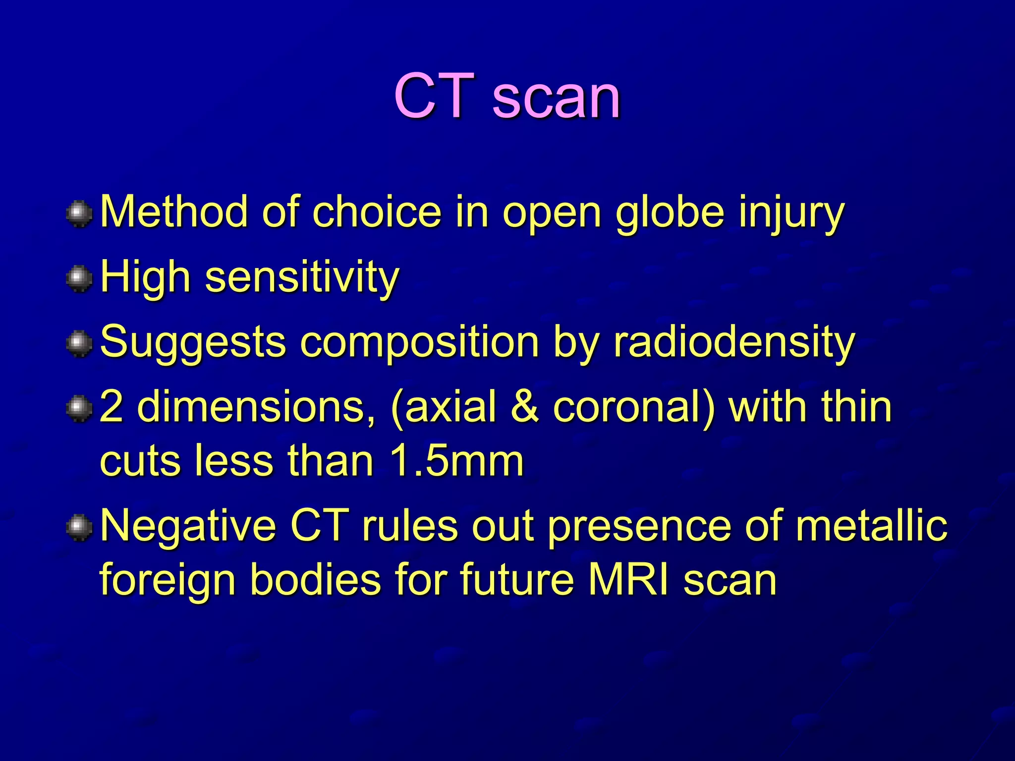 Intraocular foreign bodies - AJAY DUDANI | PPT