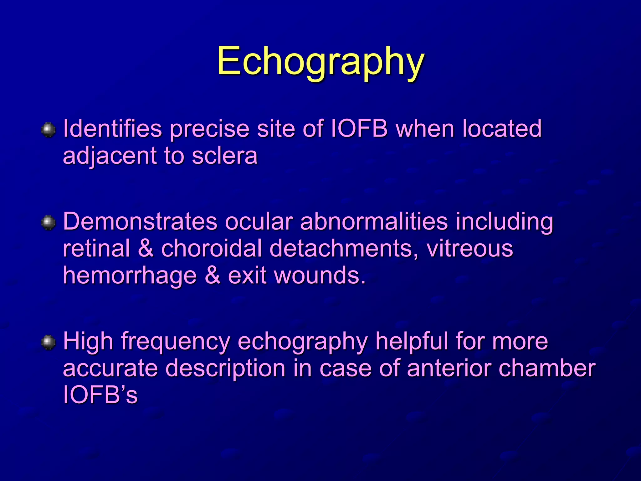 Intraocular foreign bodies - AJAY DUDANI | PPT