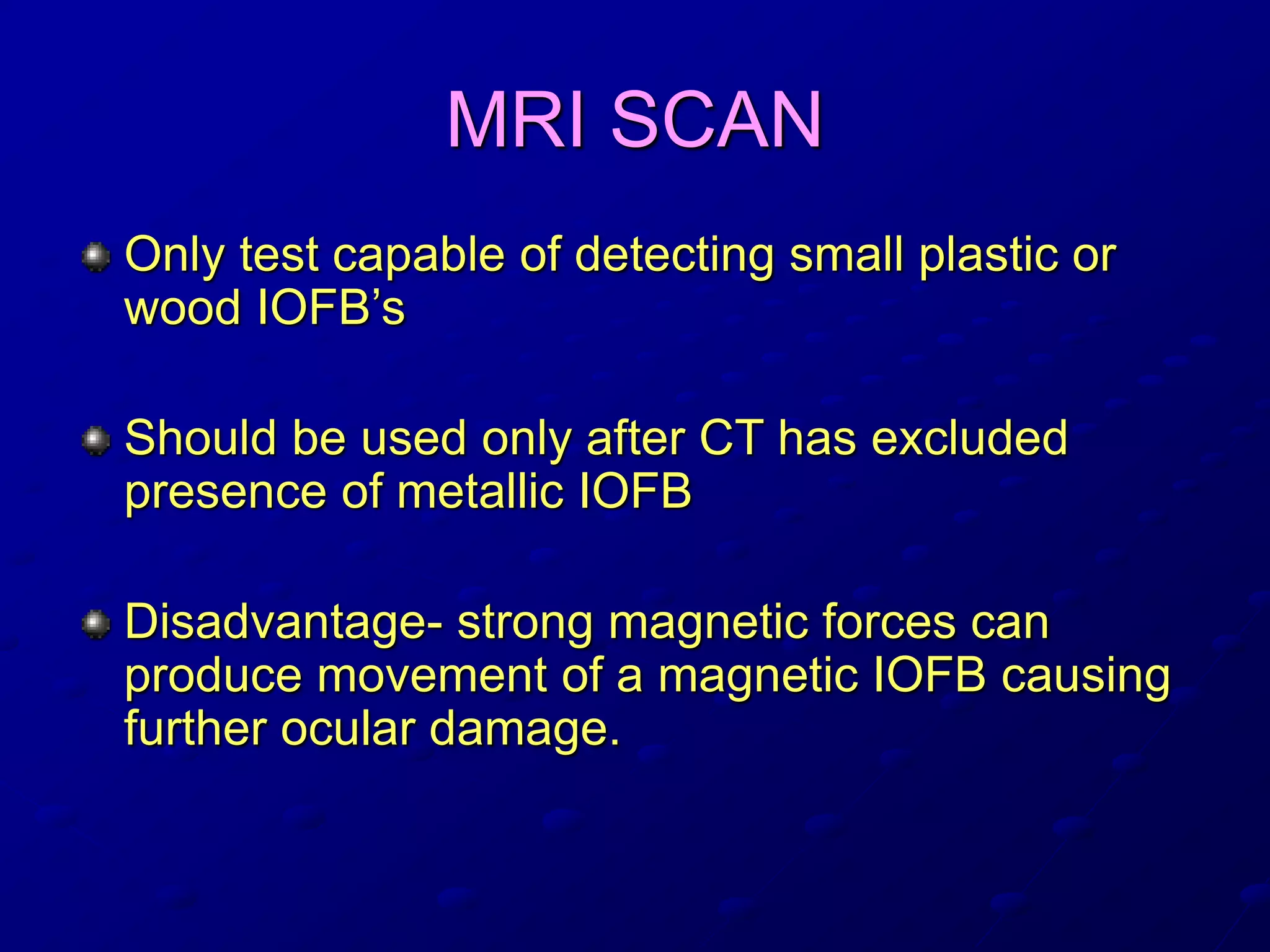 Intraocular foreign bodies - AJAY DUDANI | PPT