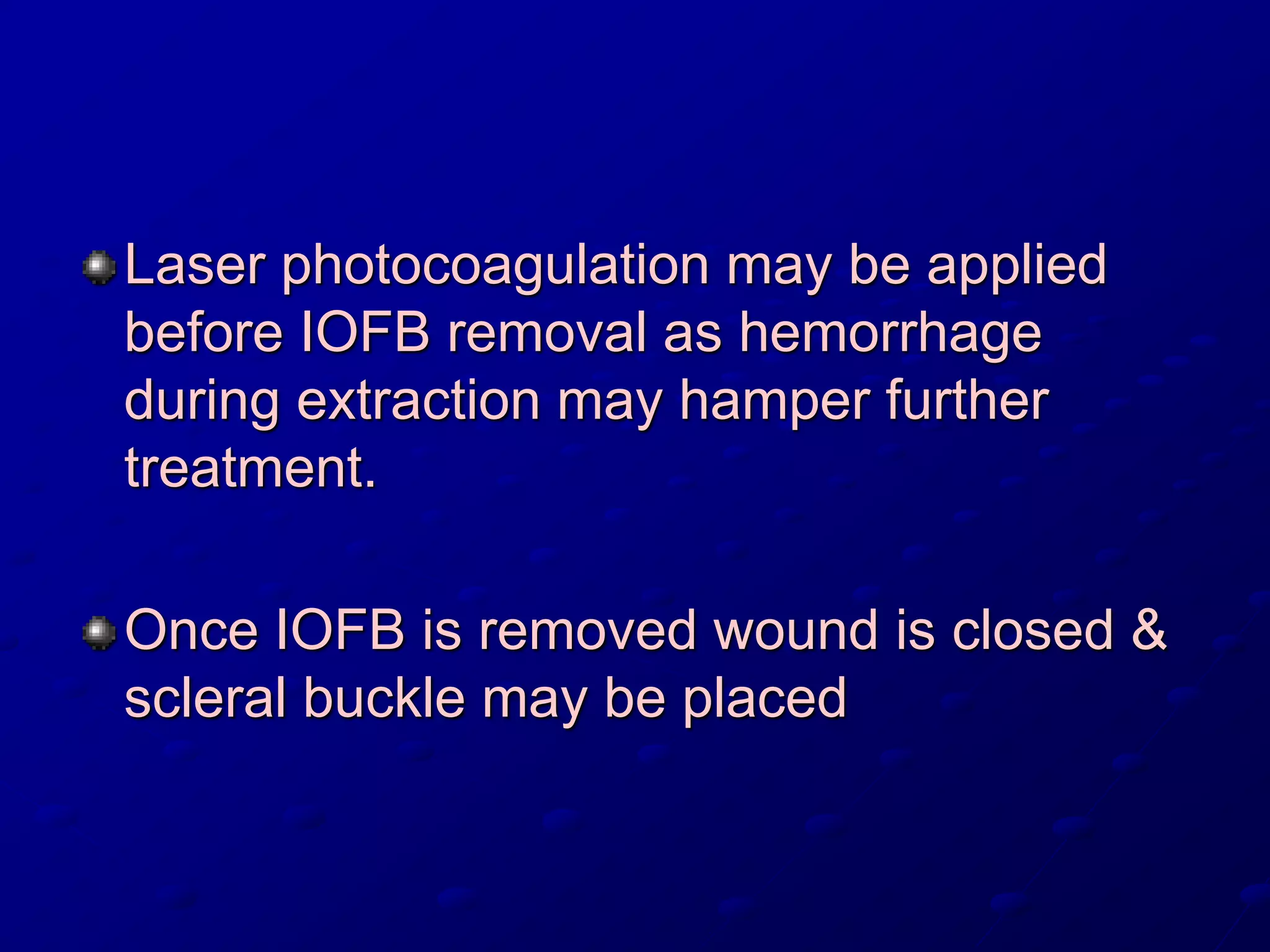 Intraocular foreign bodies - AJAY DUDANI | PPT