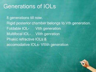 Intraocular lens | PDF