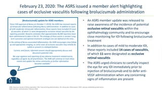 Intraocular safety OF ANTIVEGF INJECTIONS IN THE EYE | PPT