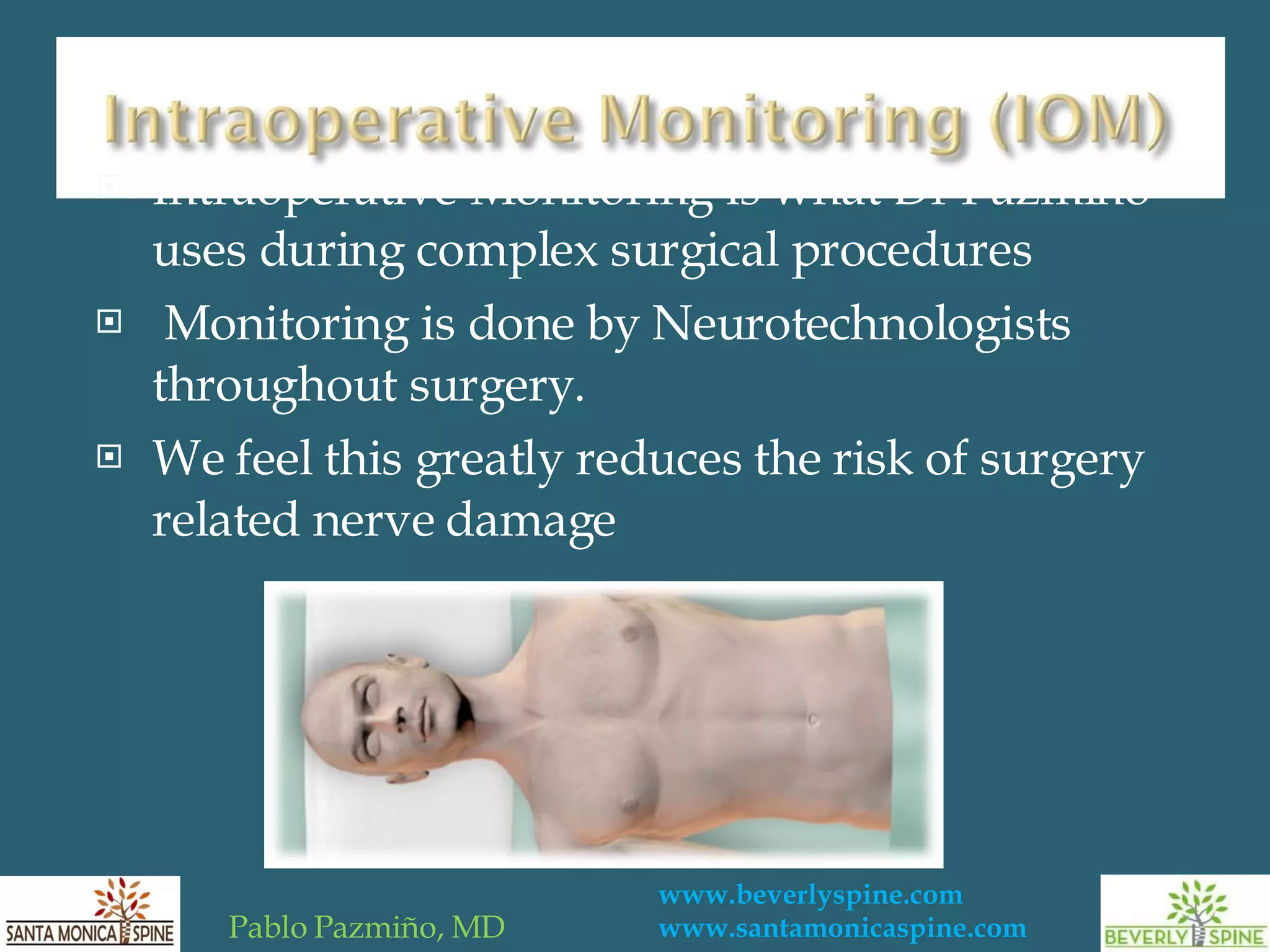 Intraoperative Monitoring | PPT