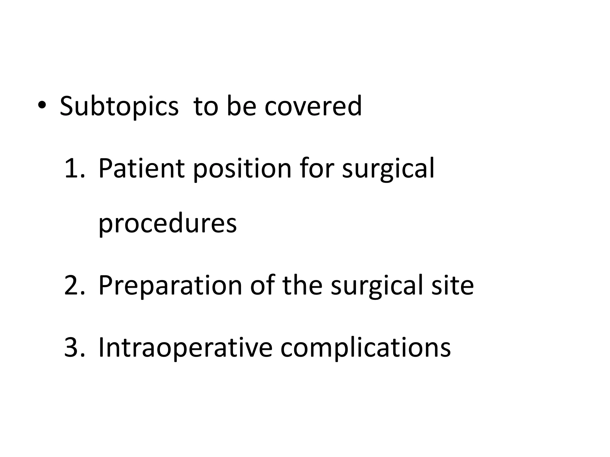 INTRAOPERATIVE CARE IN MEDICALAND SURGICALNURSING.pptx