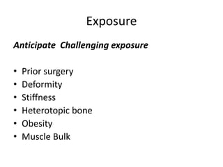 Intraoperative challenges in thr | PPTX