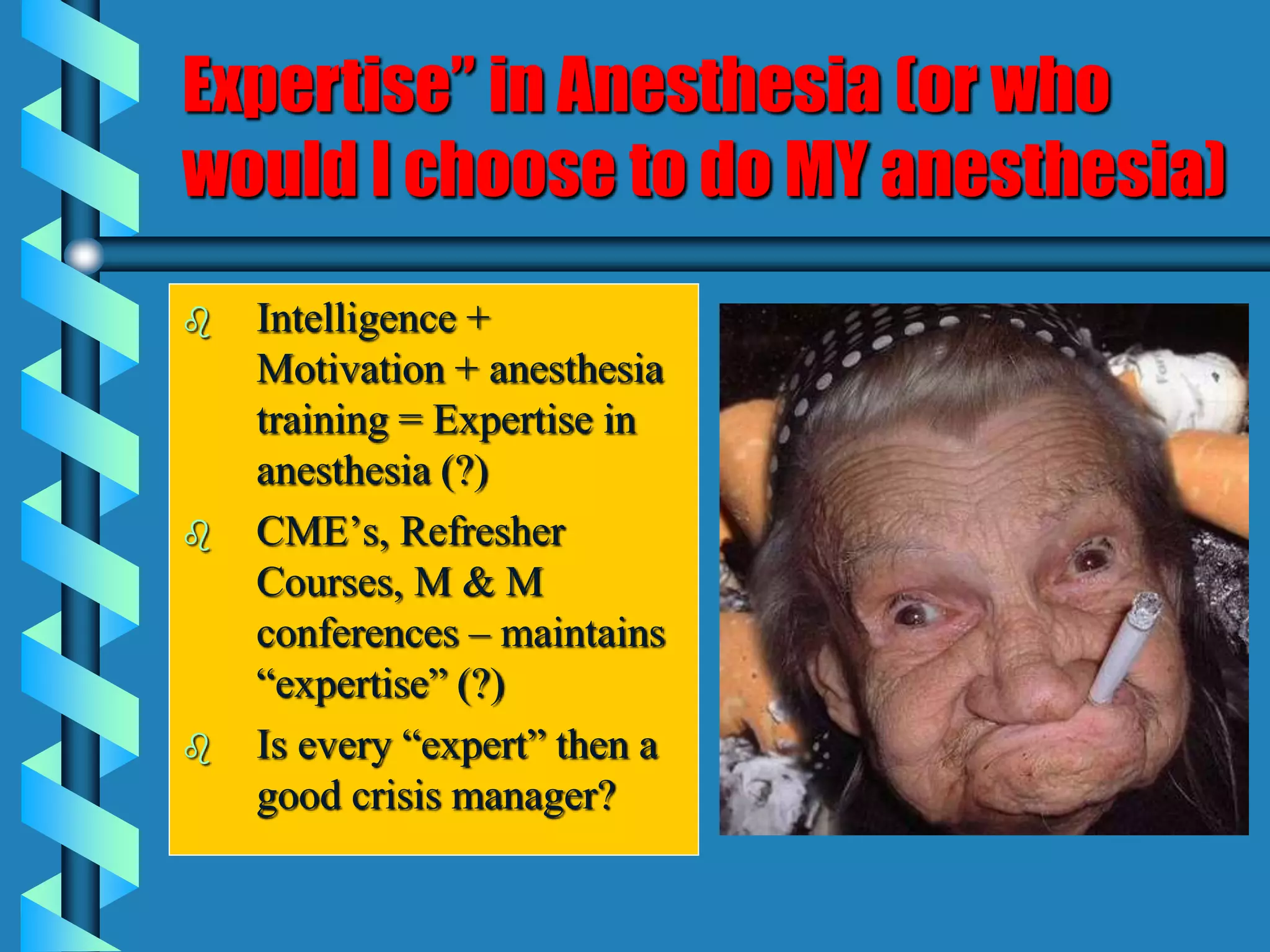 Intraoperative crisis manegement | PPT