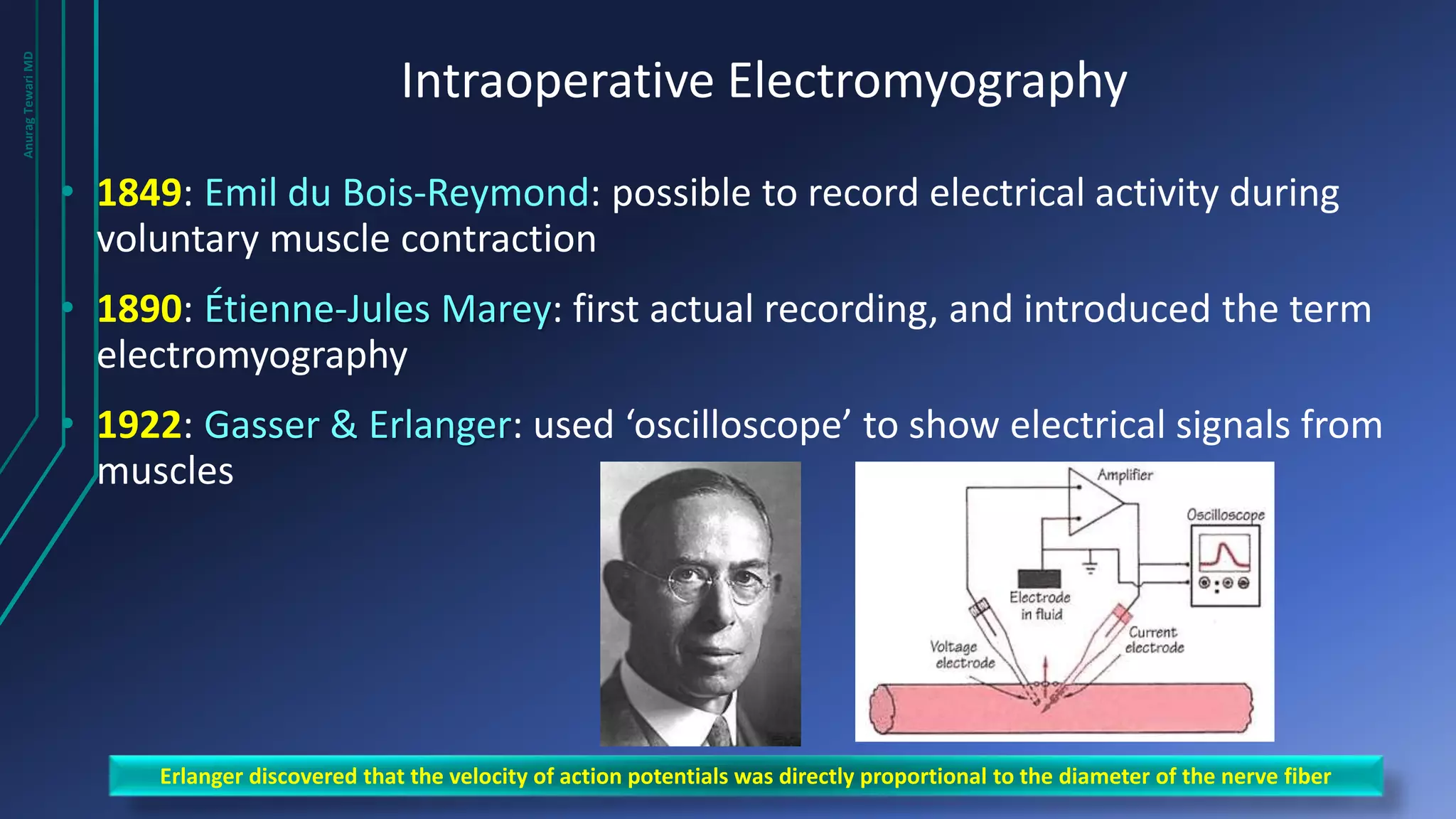 Intraoperative Electromyography (EMG) | PPTX