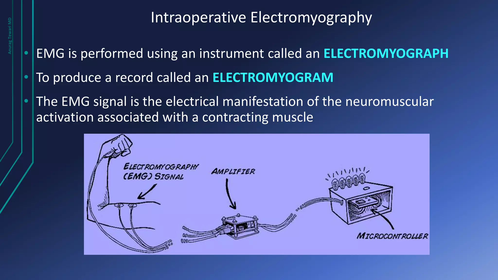 Intraoperative Electromyography (EMG) | PPTX