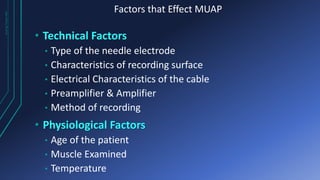 Intraoperative Electromyography (EMG) | PPTX