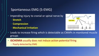 Intraoperative Electromyography (EMG) | PPTX