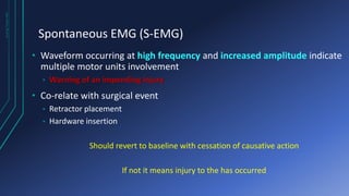 Intraoperative Electromyography (EMG) | PPTX