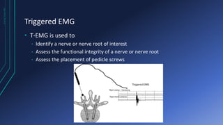 Intraoperative Electromyography (EMG) | PPTX