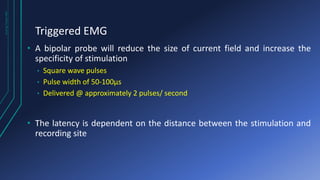 Intraoperative Electromyography (EMG) | PPTX