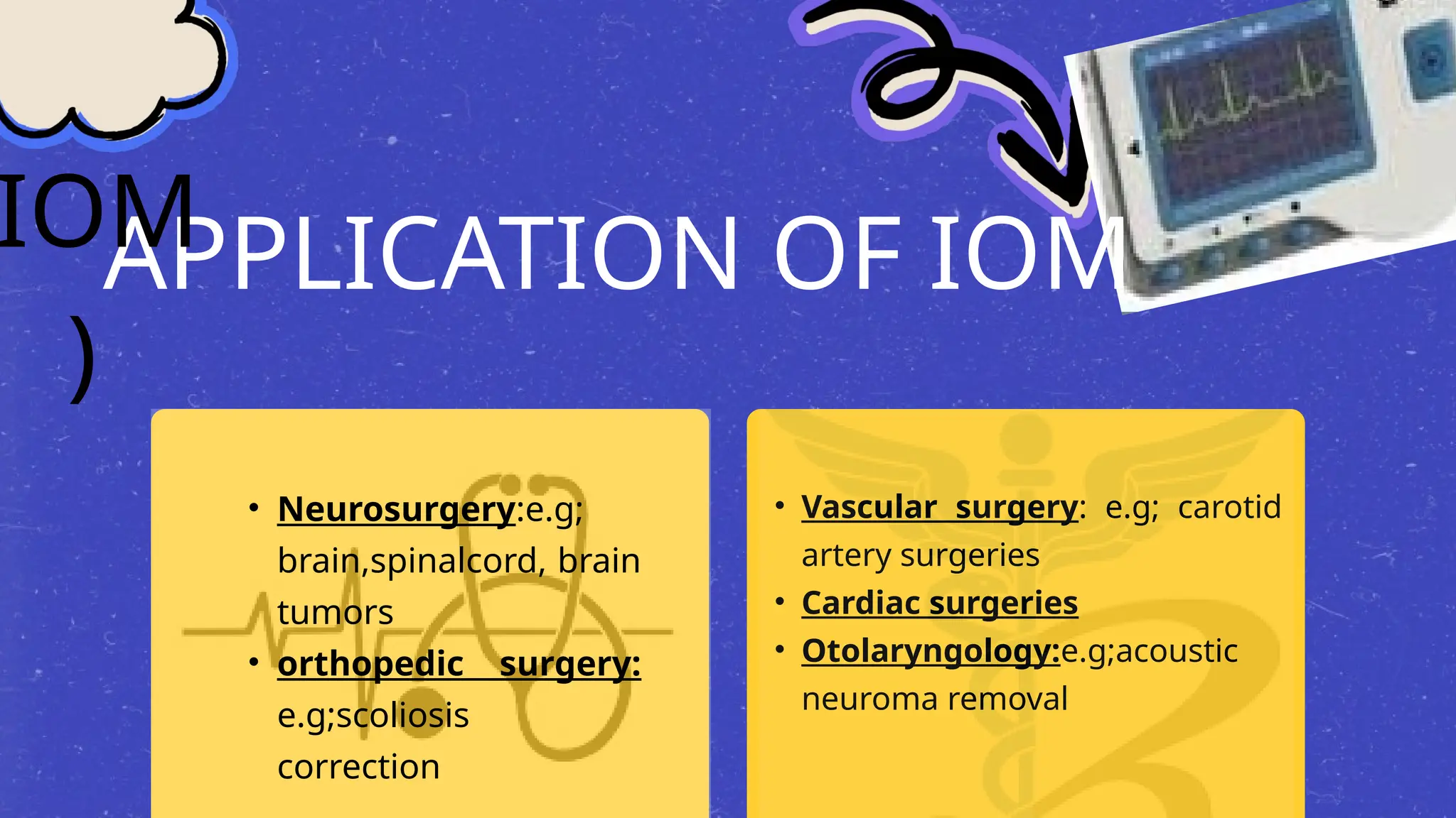 intraoperative monitoring used in operation theatre | PPTX