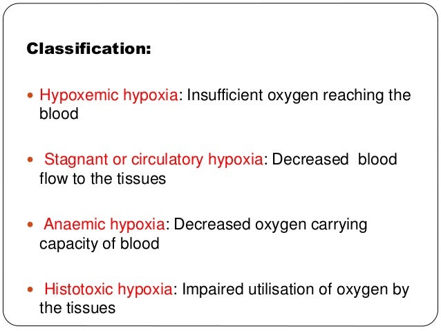 Intra operative hypoxia and hypercarbia