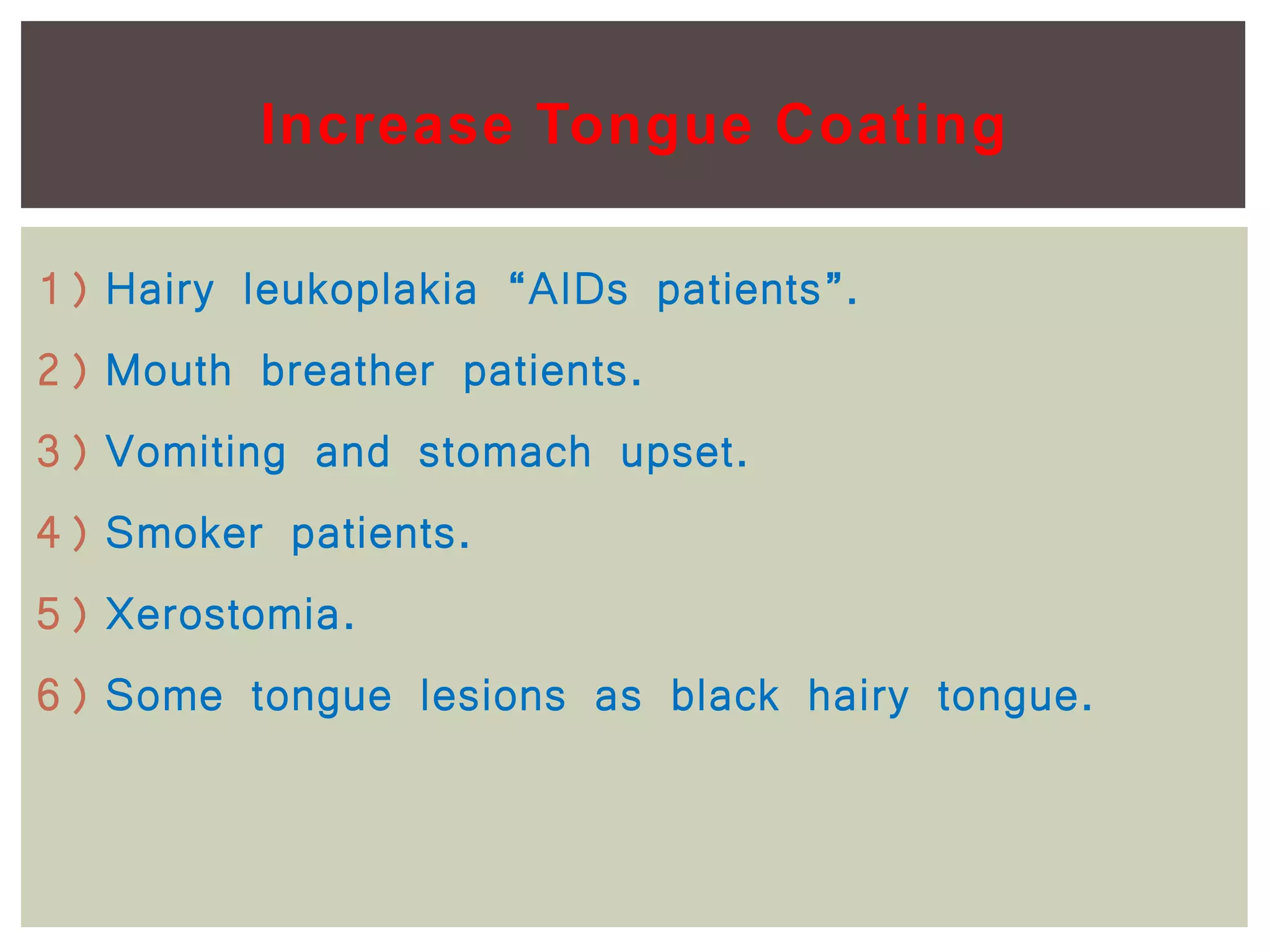 Intra oral examination | PPTX