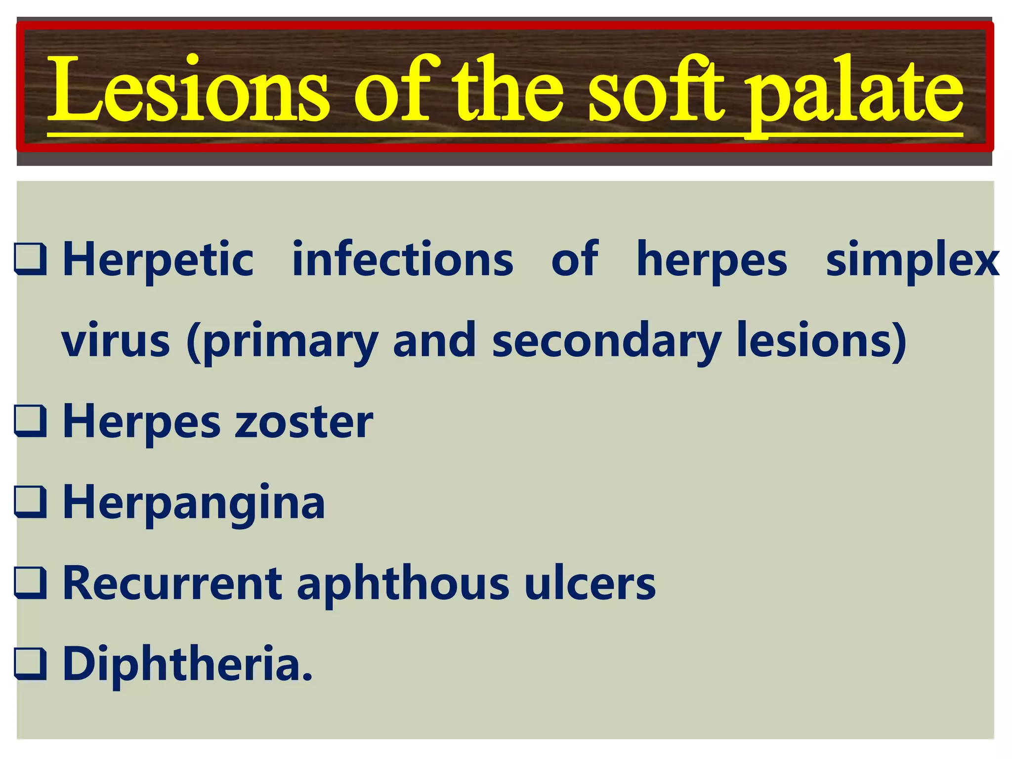 Intra oral examination | PPTX