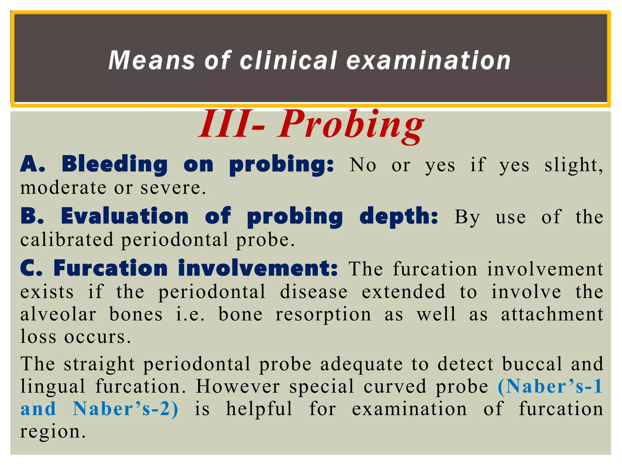 Intra oral examination | PPTX