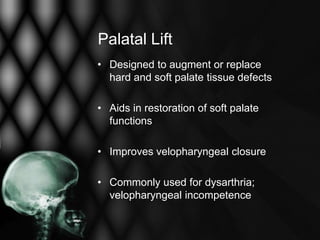 Intraoral Prosthetics | PPTX