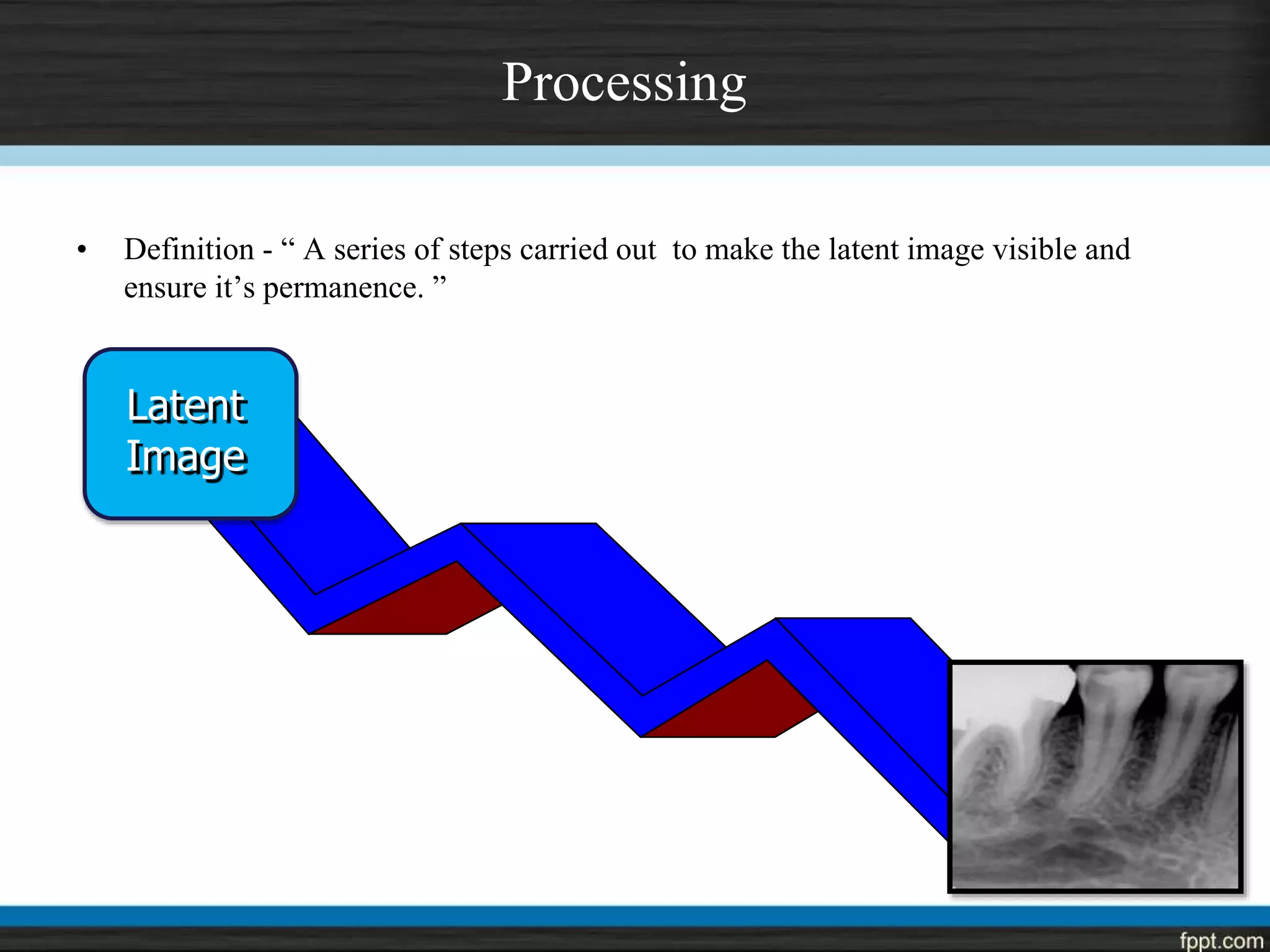 Intraoral radiographic processing and faults | PPTX