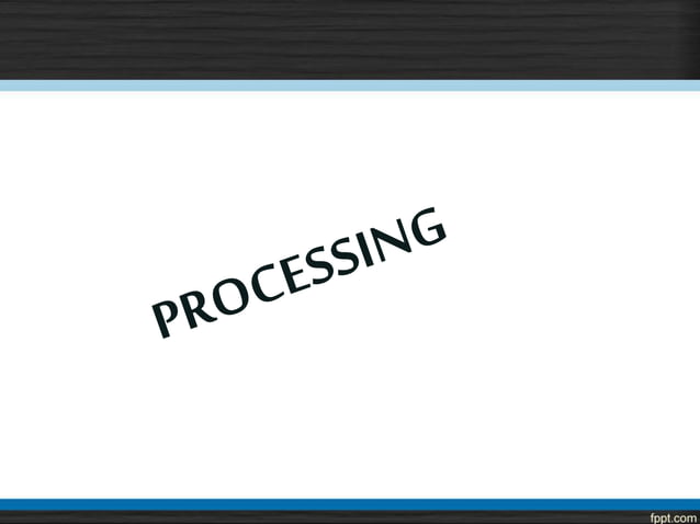 Intraoral radiographic processing and faults | PPTX