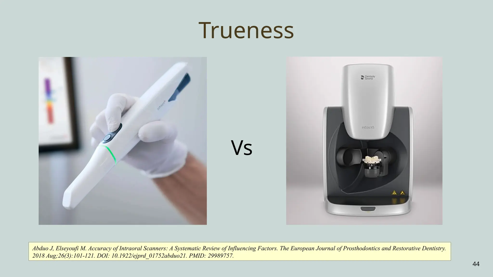 applications of INTRAORAL SCANNERS in dentistry | PPTX