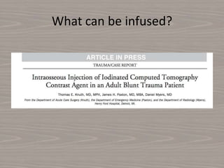 intraosseous- | PDF