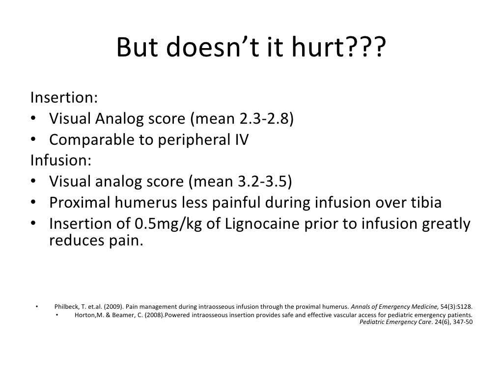 Intraosseous Access And The Emergency Nurse