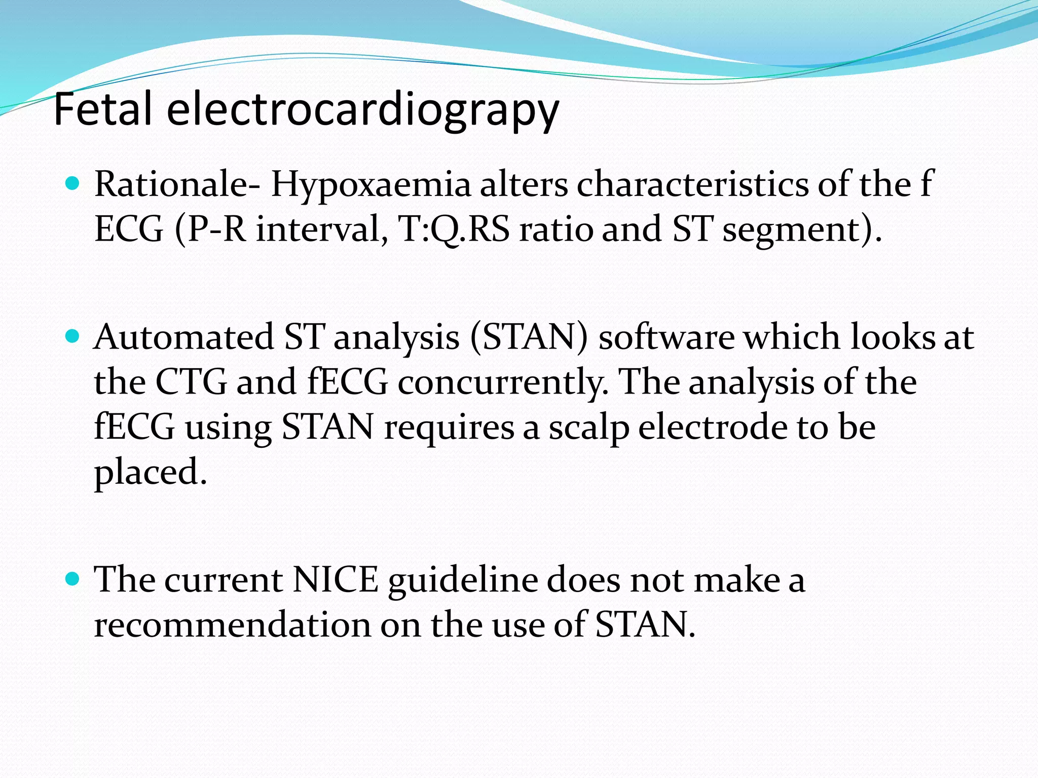 Intrapartum assessment of fetal well being (1) | PPTX