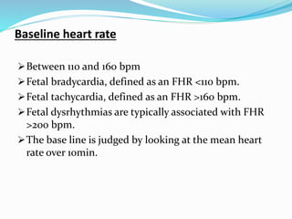 Intrapartum assessment of fetal well being (1) | PPTX