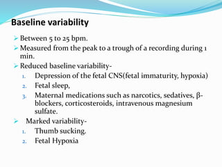 Intrapartum assessment of fetal well being (1) | PPTX