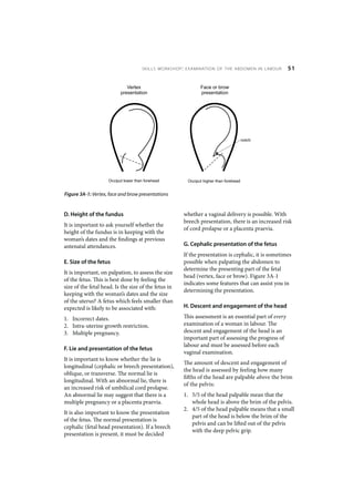 Intrapartum Care: Skills workshop Examination in labour | PDF