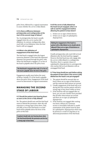 Intrapartum Care: The second stage of labour | PDF