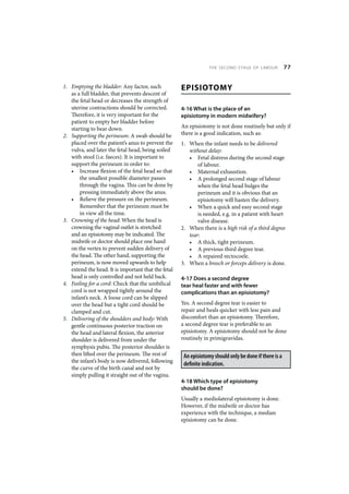 Intrapartum Care: The second stage of labour | PDF