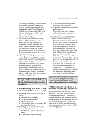 Intrapartum Care: The third stage of labour | PDF